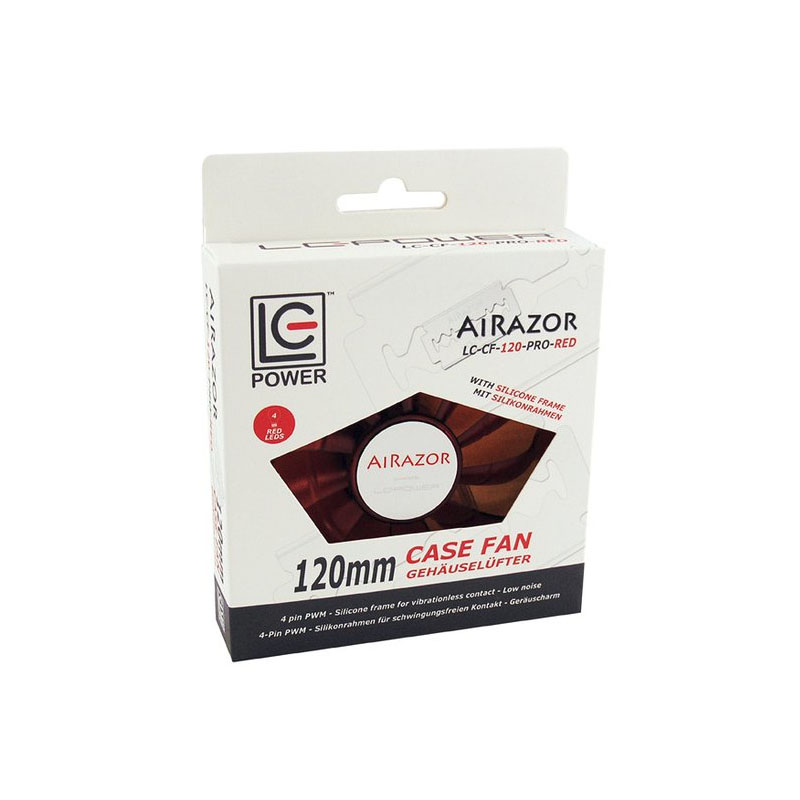 Cooler LC Power LC-CF-120-PRO-RED AIRAZOR - Total Computing